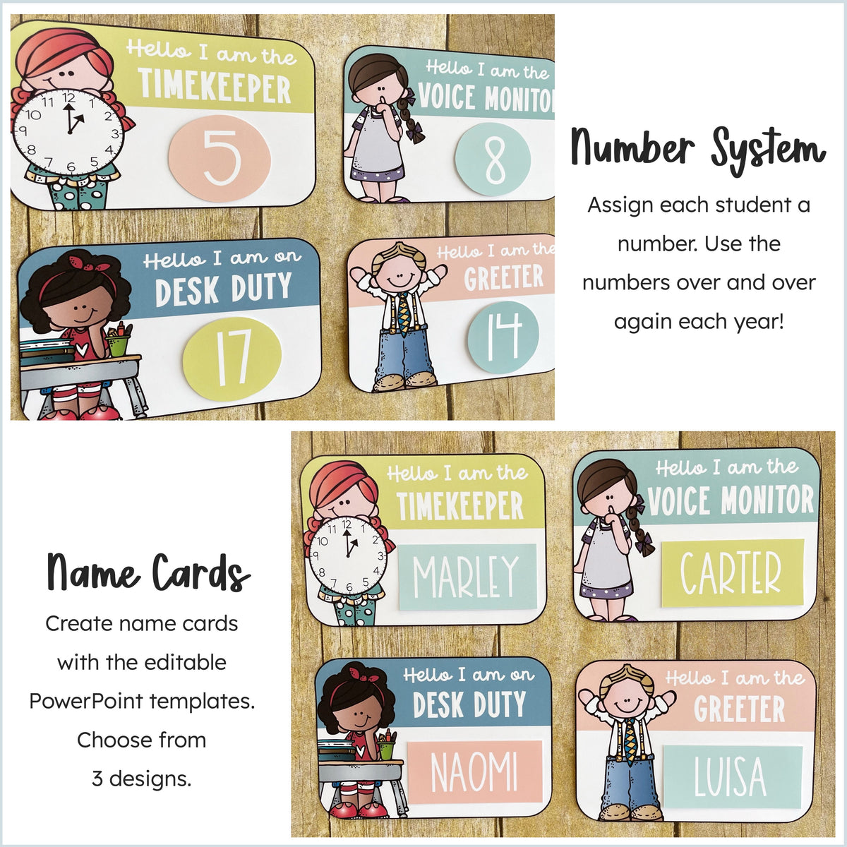 Hello Calm Classroom Jobs – Heart of the Class