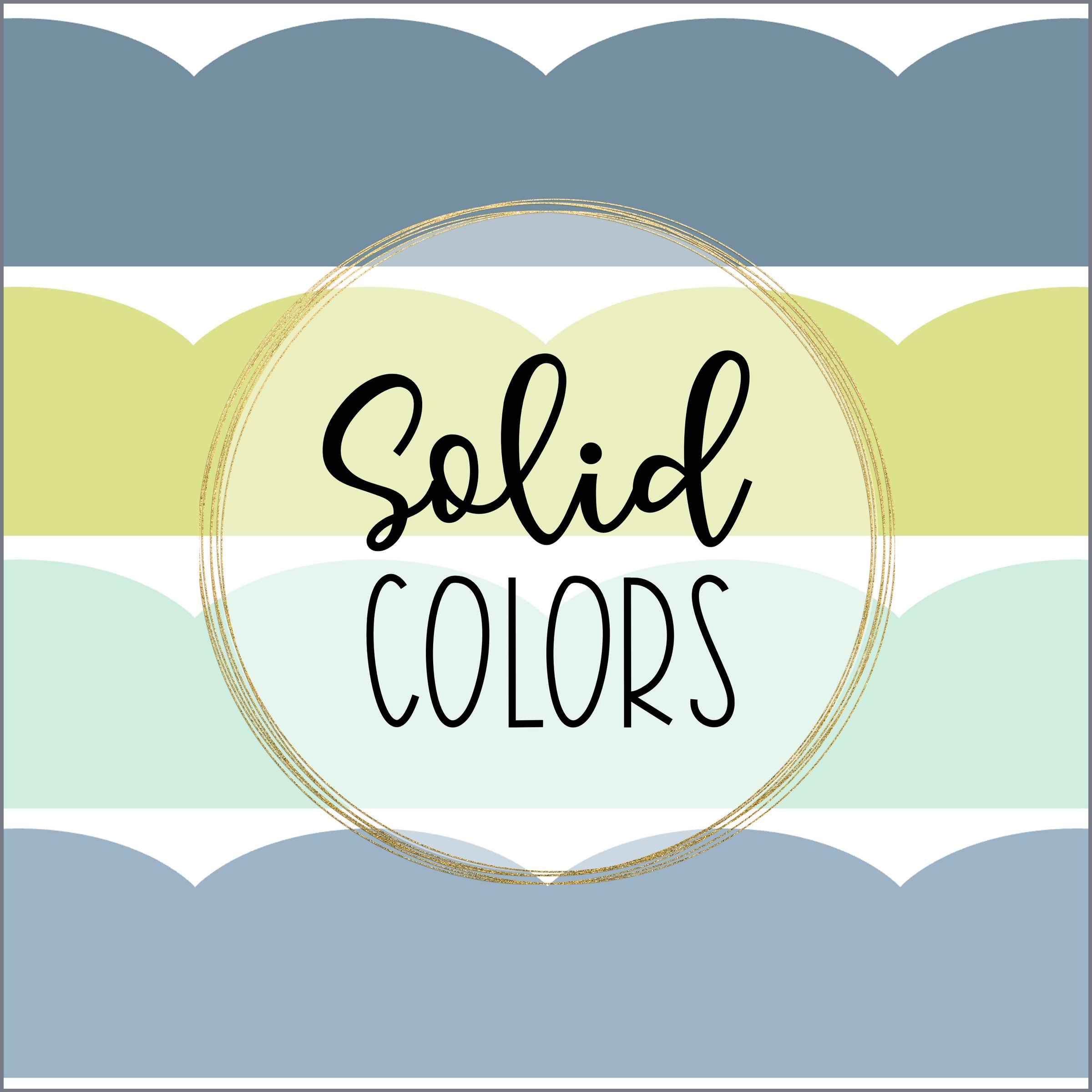 Hello Calm Printable Classroom Borders – Heart of the Class