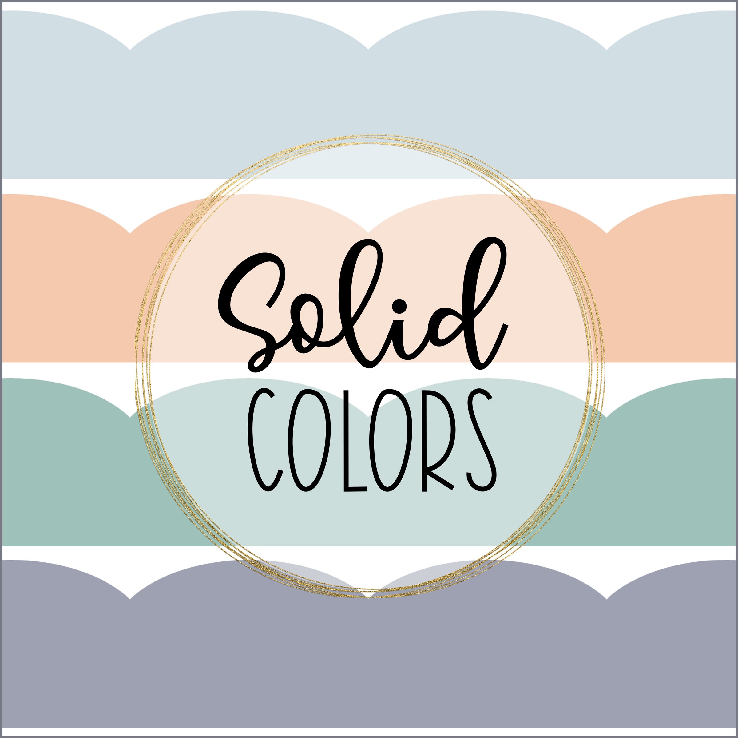 Hello Calm Printable Classroom Borders – Heart of the Class