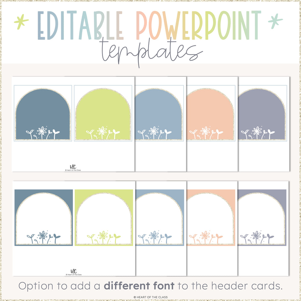 Hello Calm Classroom Word Wall – Heart of the Class