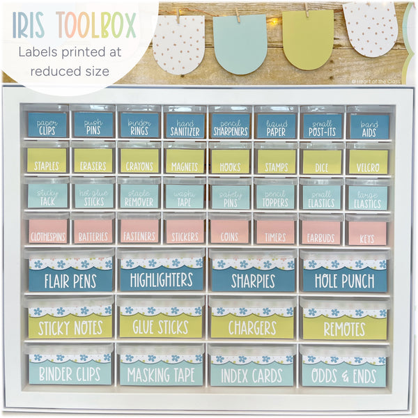 Hello Calm Teacher Toolbox Labels – Heart of the Class