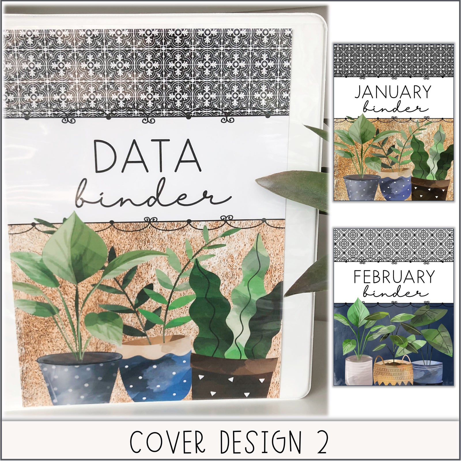 Modern Boho Binder Covers – Heart of the Class