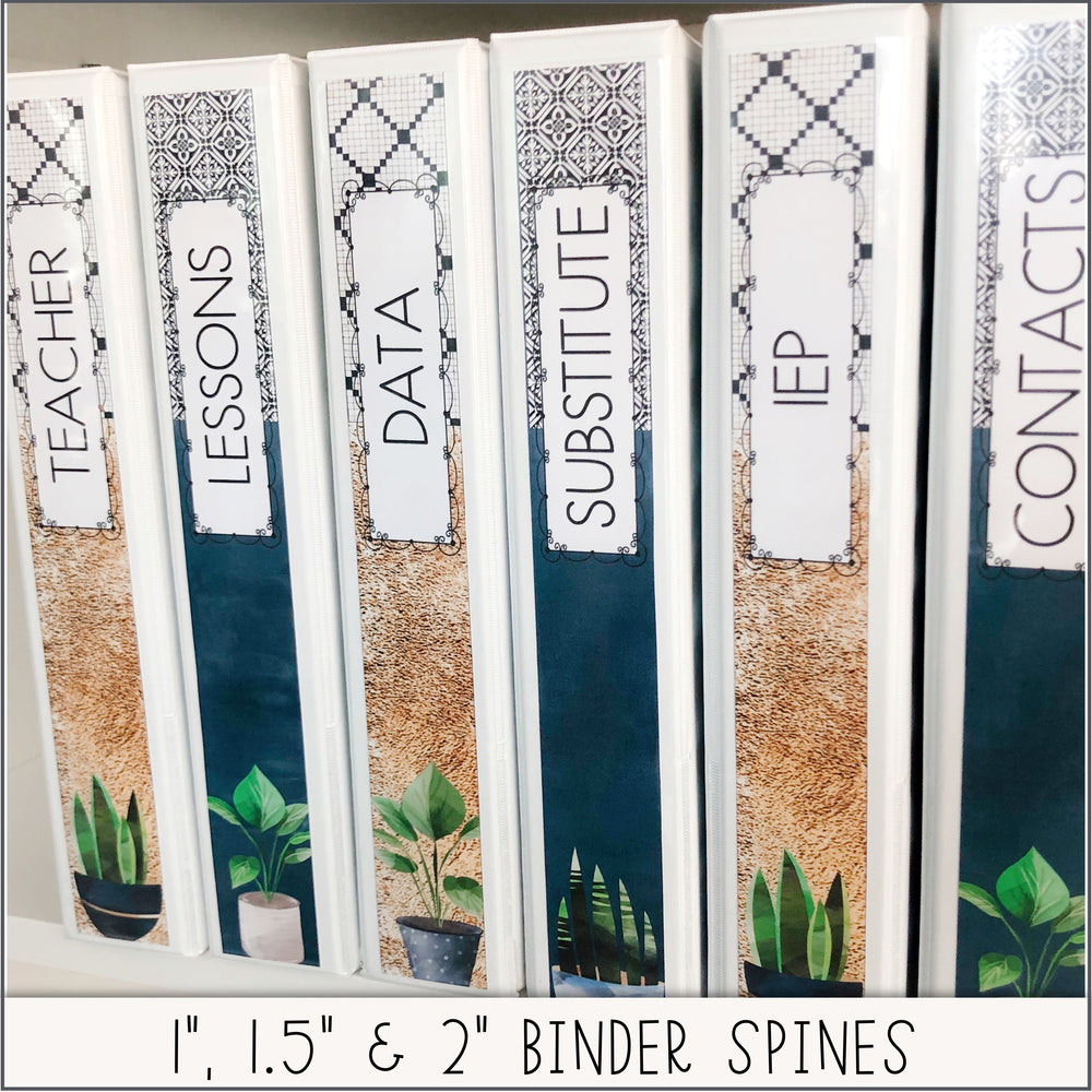 Modern Boho Binder Covers – Heart of the Class