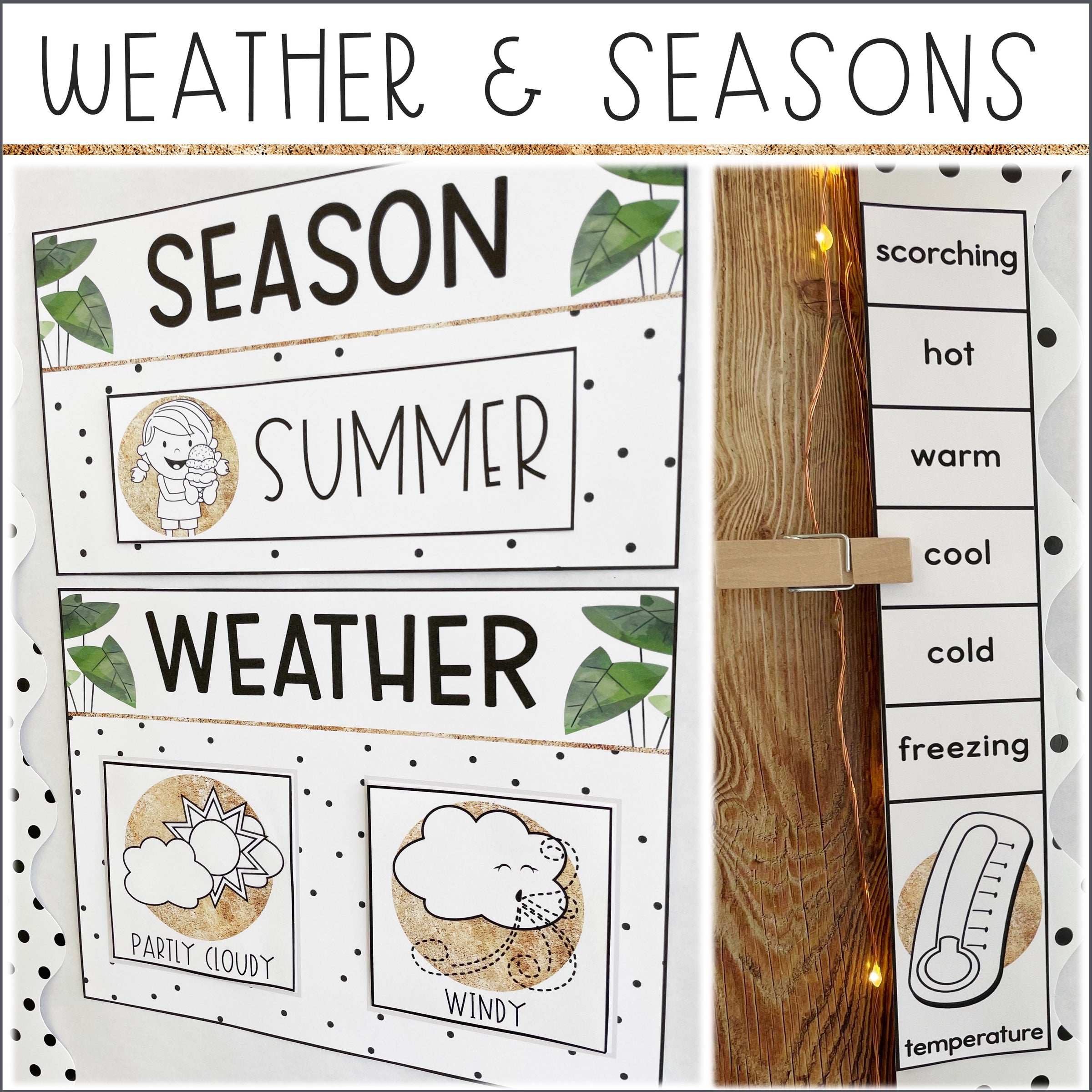Modern Boho Classroom Calendar – Heart of the Class