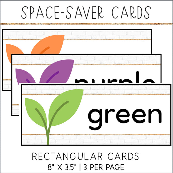 Modern Boho Color Posters – Heart of the Class