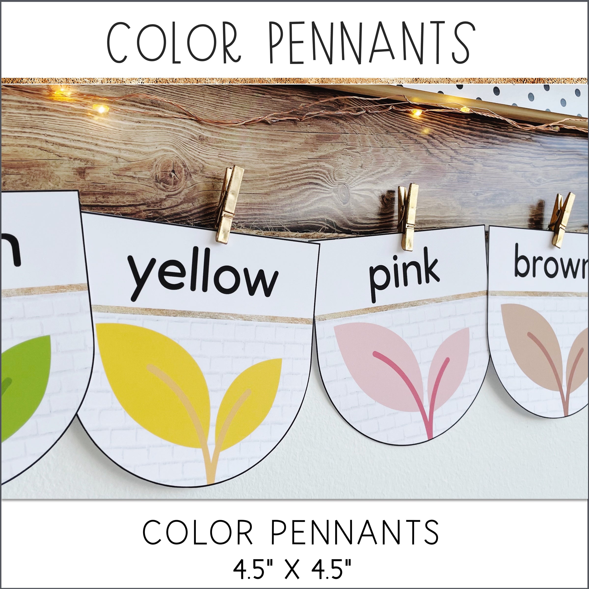 Modern Boho Color Posters – Heart of the Class