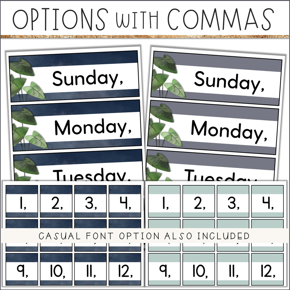 Modern Boho Flip Calendar – Heart of the Class