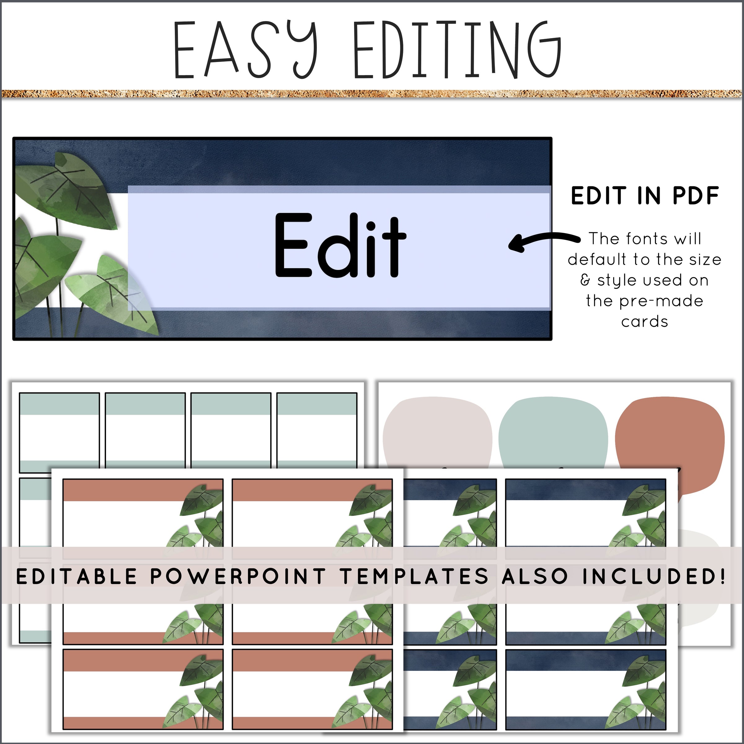 Modern Boho Flip Calendar – Heart of the Class