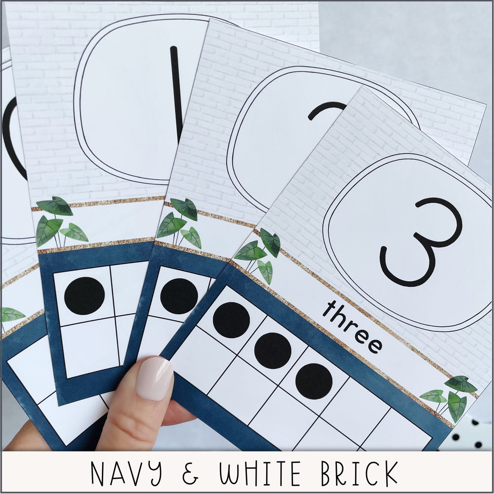 Modern Boho Number Posters – Heart of the Class