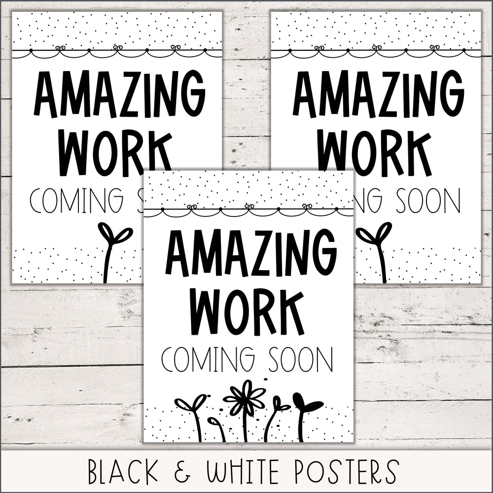 Modern Boho Amazing Work Coming Soon – Heart of the Class