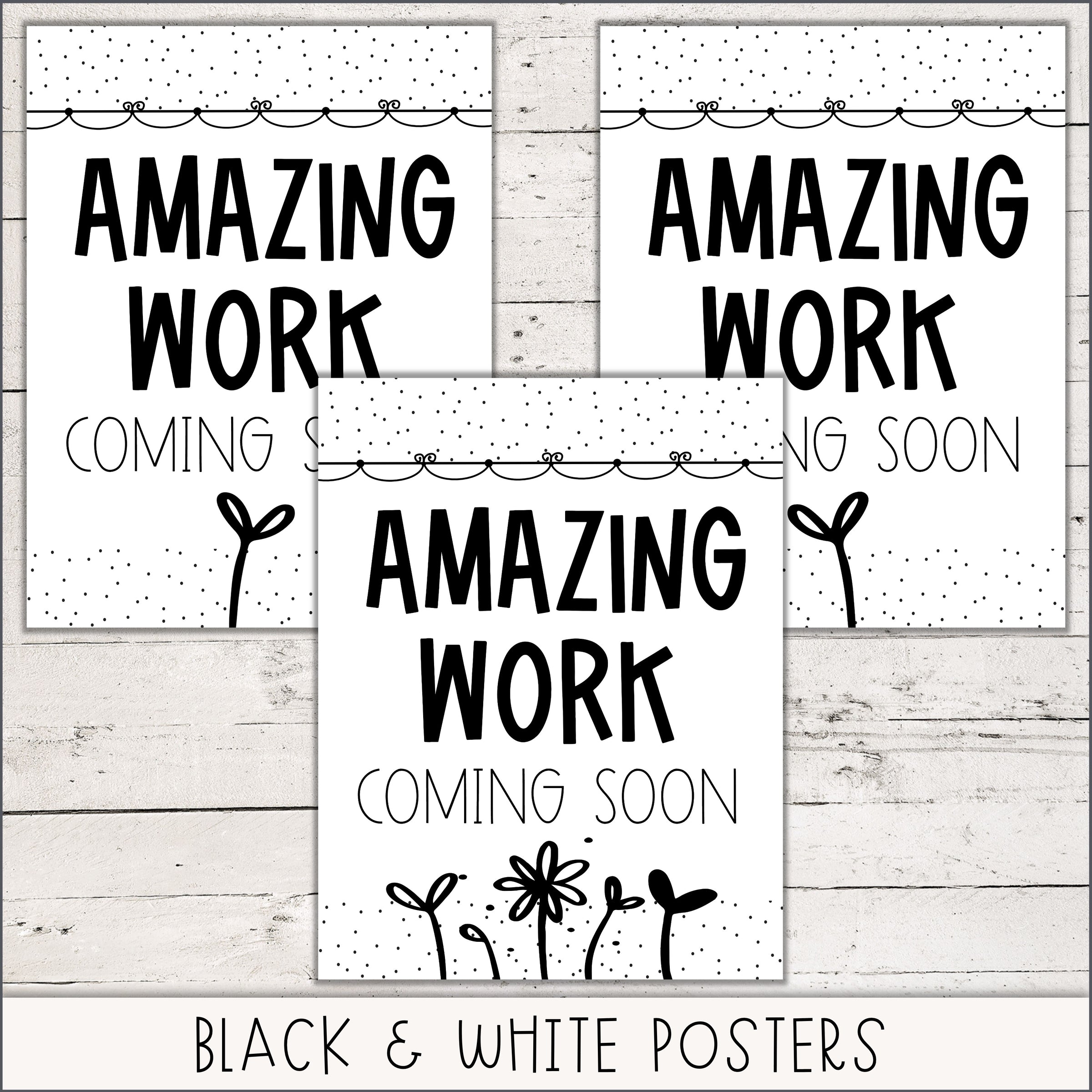 Modern Boho Amazing Work Coming Soon – Heart of the Class