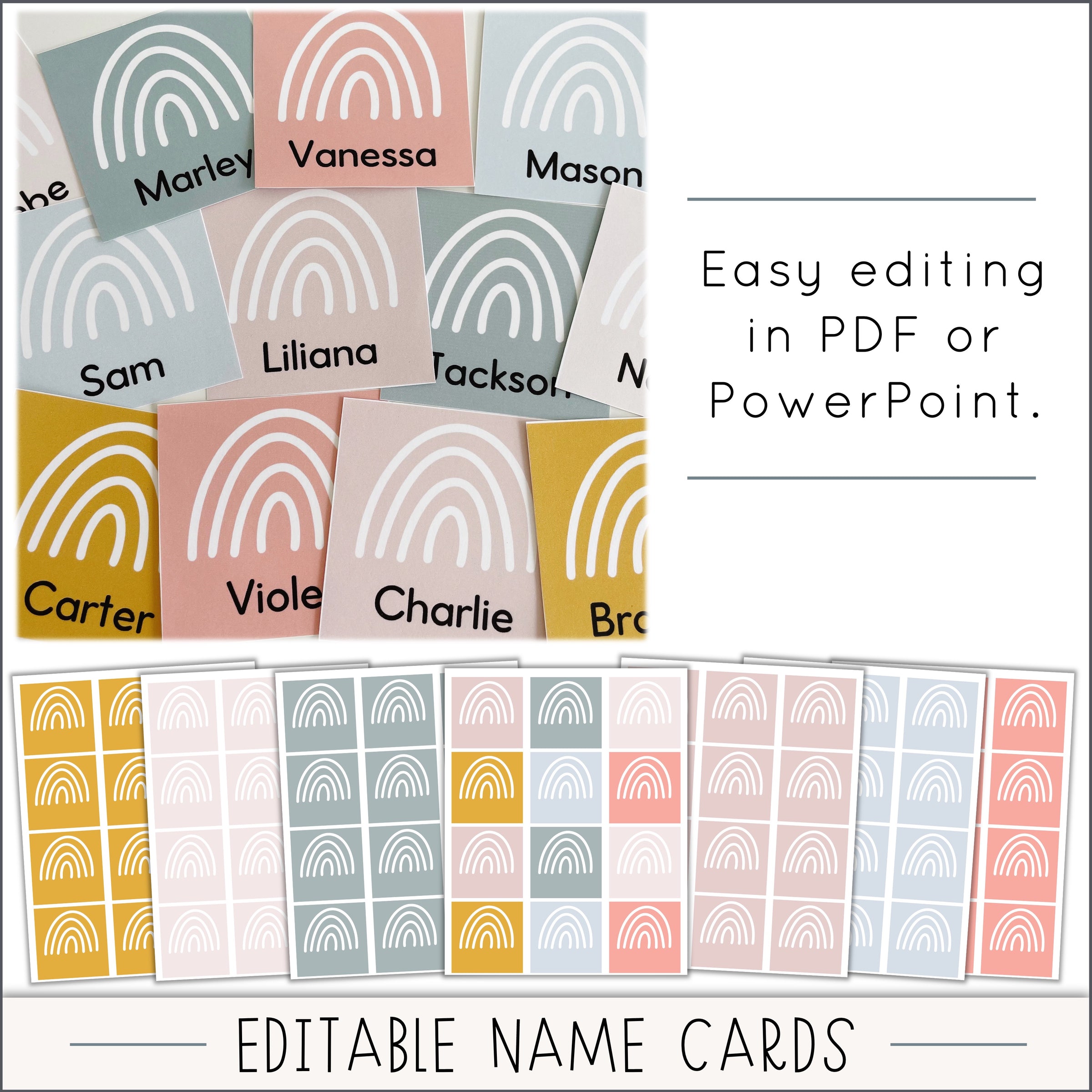 Boho Rainbow Amazing Work Coming Soon – Heart of the Class