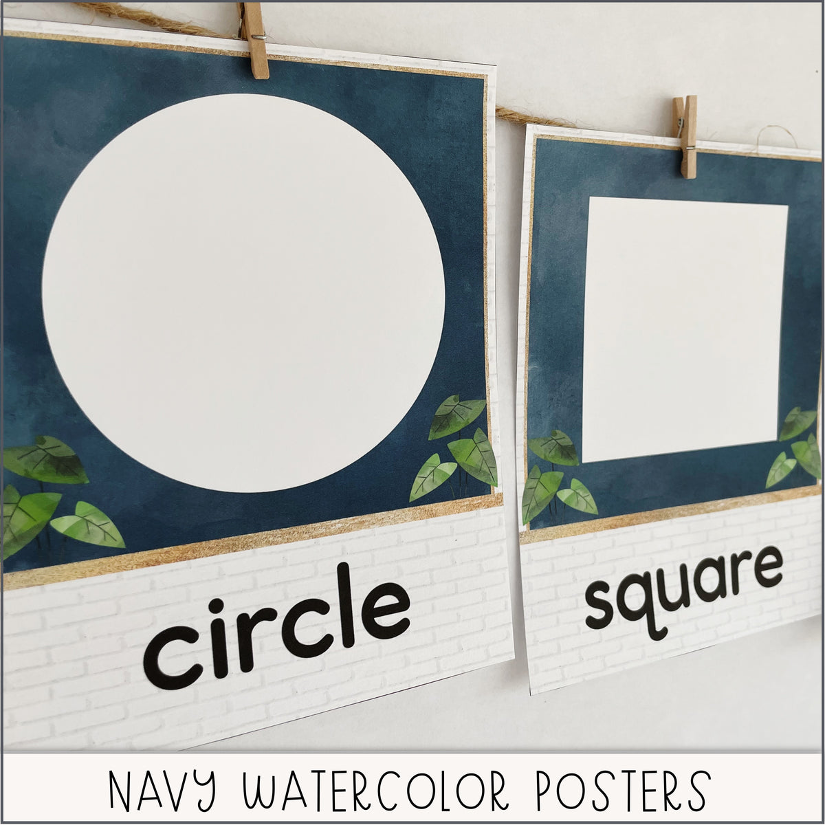 Modern Boho Shape Posters – Heart of the Class