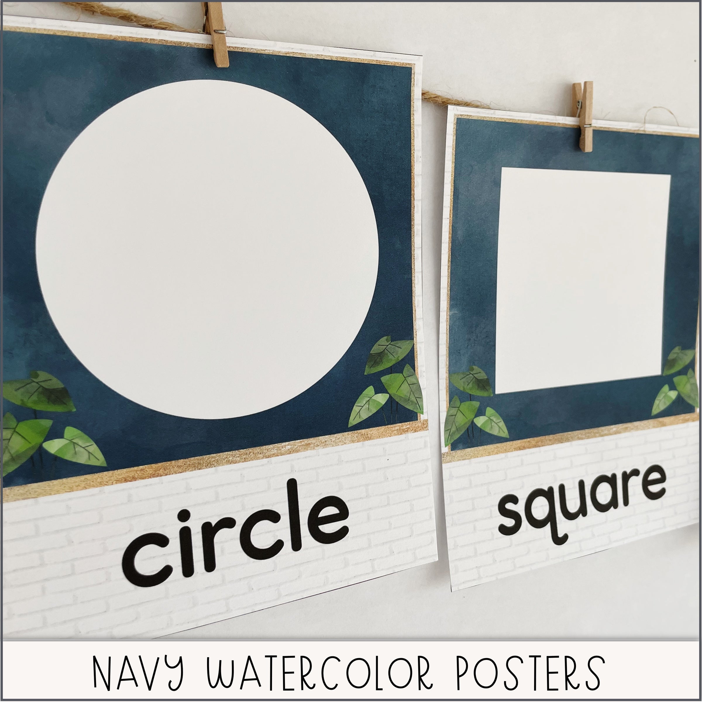 Modern Boho Shape Posters – Heart of the Class