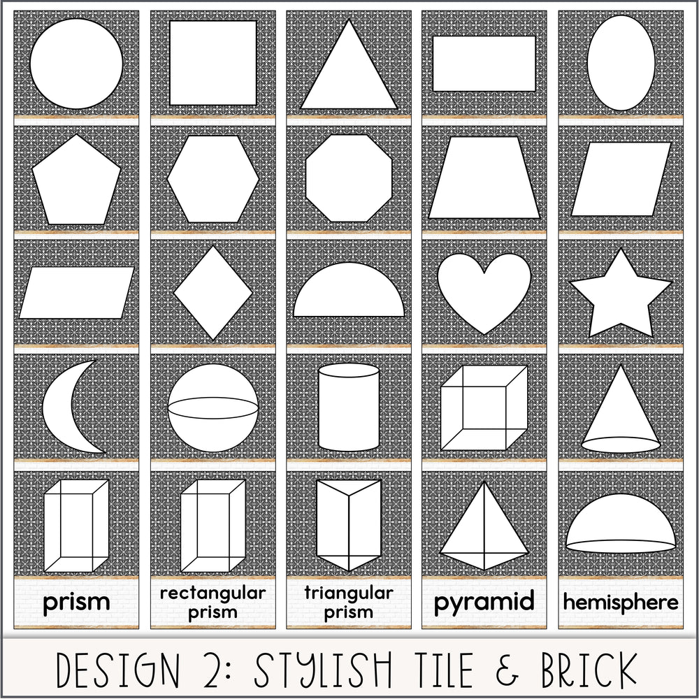 Modern Boho Shape Posters – Heart of the Class