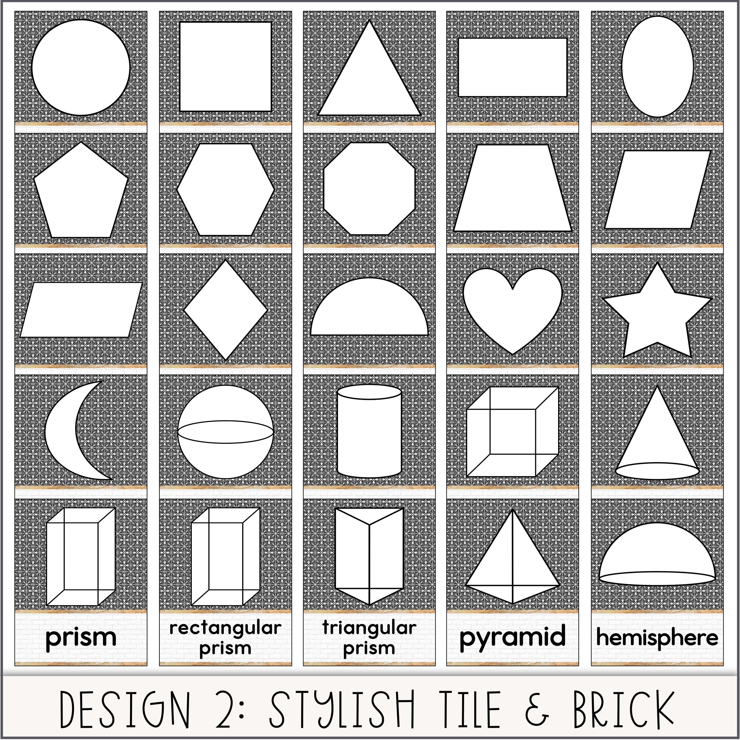 Modern Boho Shape Posters – Heart of the Class