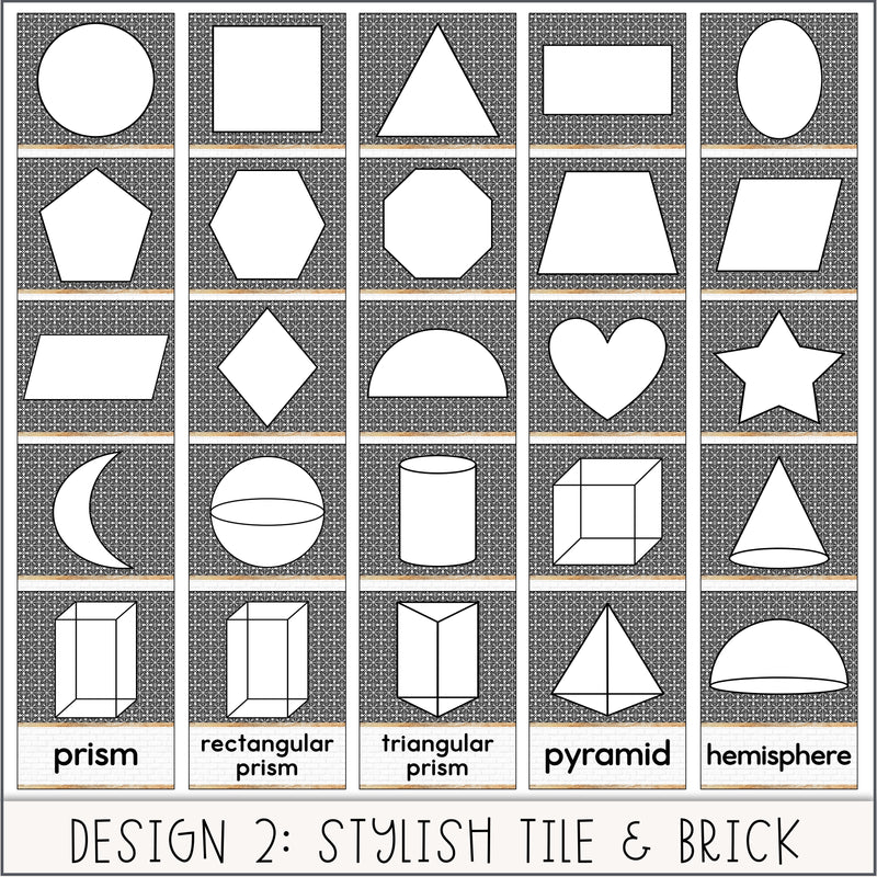 Modern Boho Shape Posters – Heart of the Class