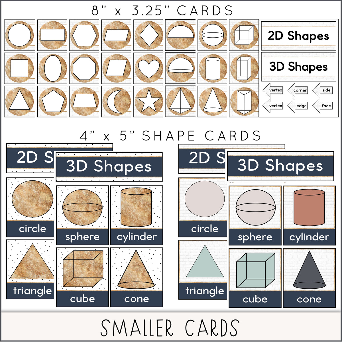 Modern Boho Shape Posters – Heart of the Class