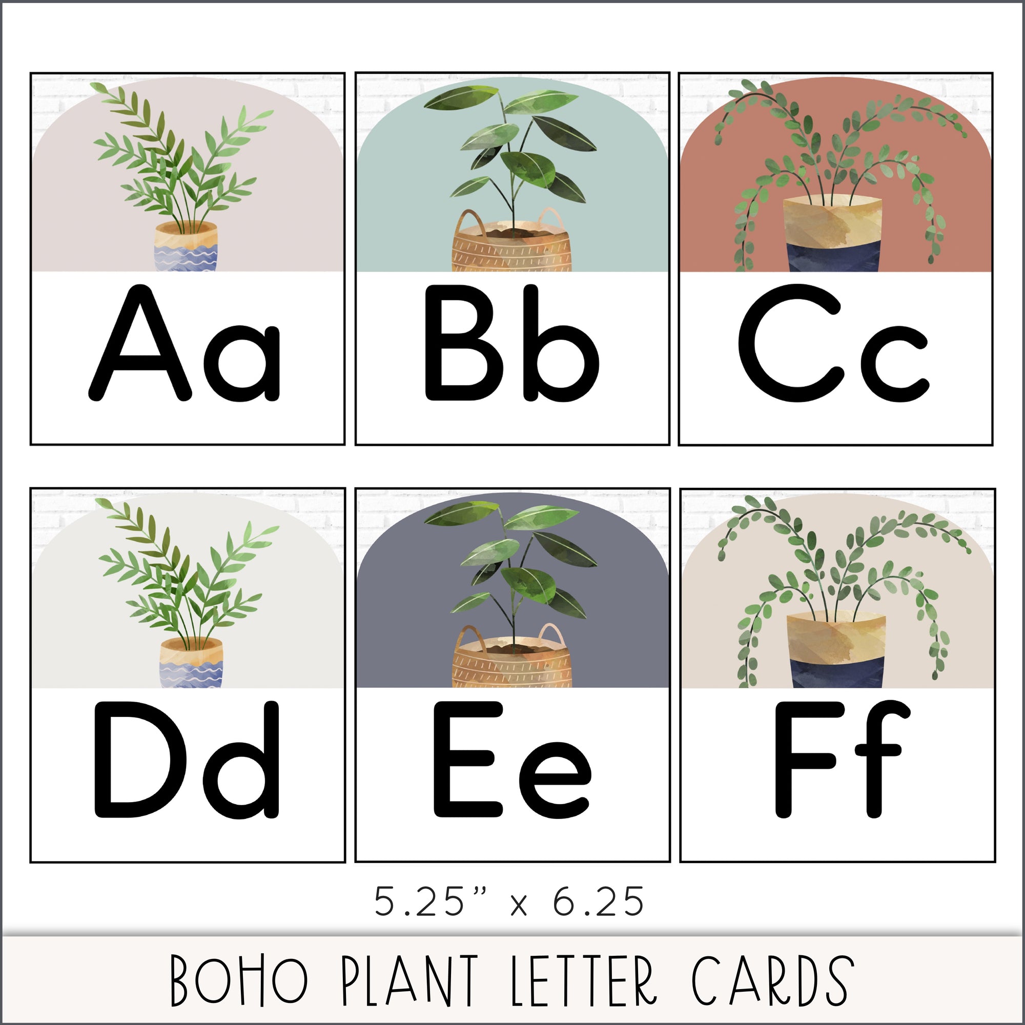 Modern Boho Classroom Word Wall – Heart of the Class