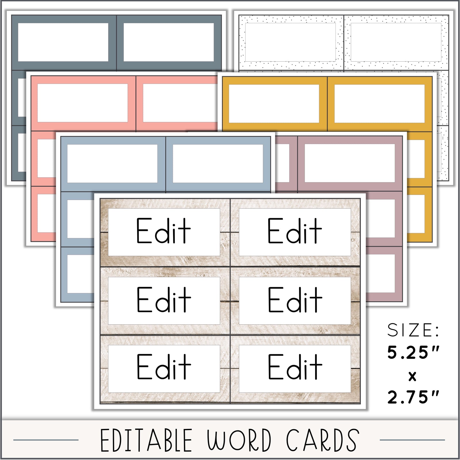 Boho Rainbow Classroom Word Wall – Heart of the Class