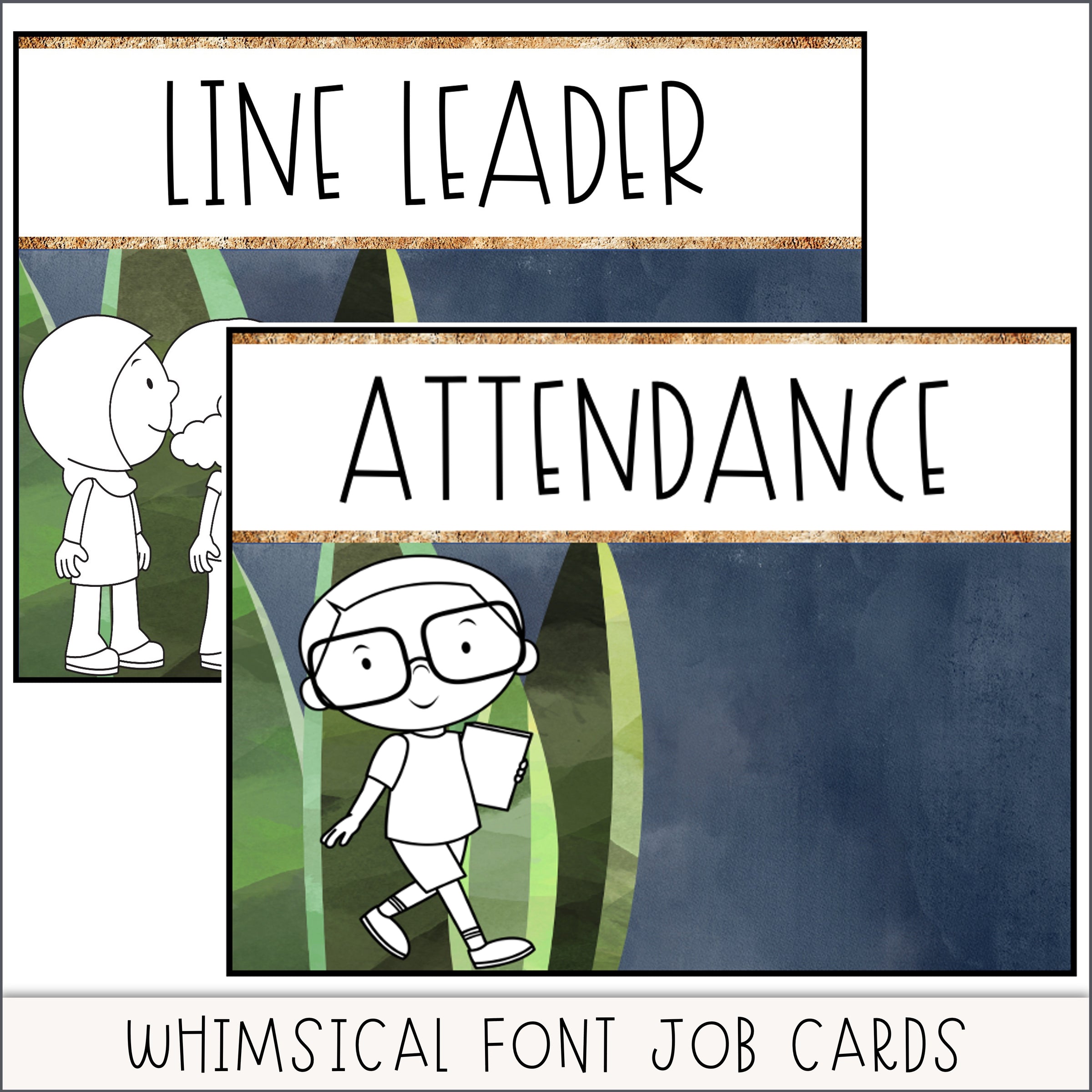 Modern Boho Classroom Jobs – Heart of the Class