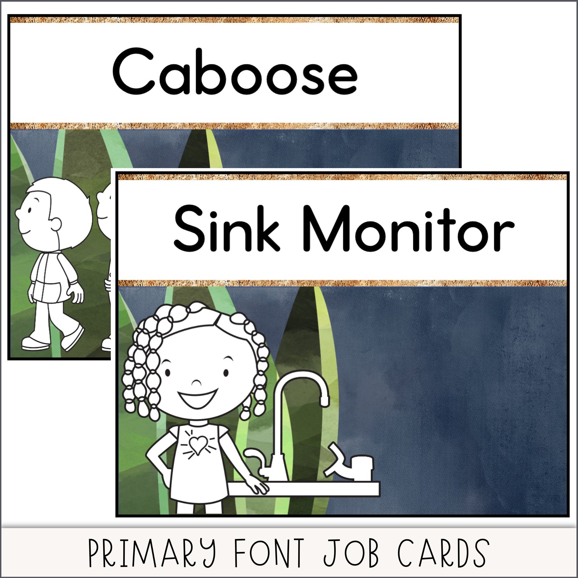 Modern Boho Classroom Jobs – Heart of the Class