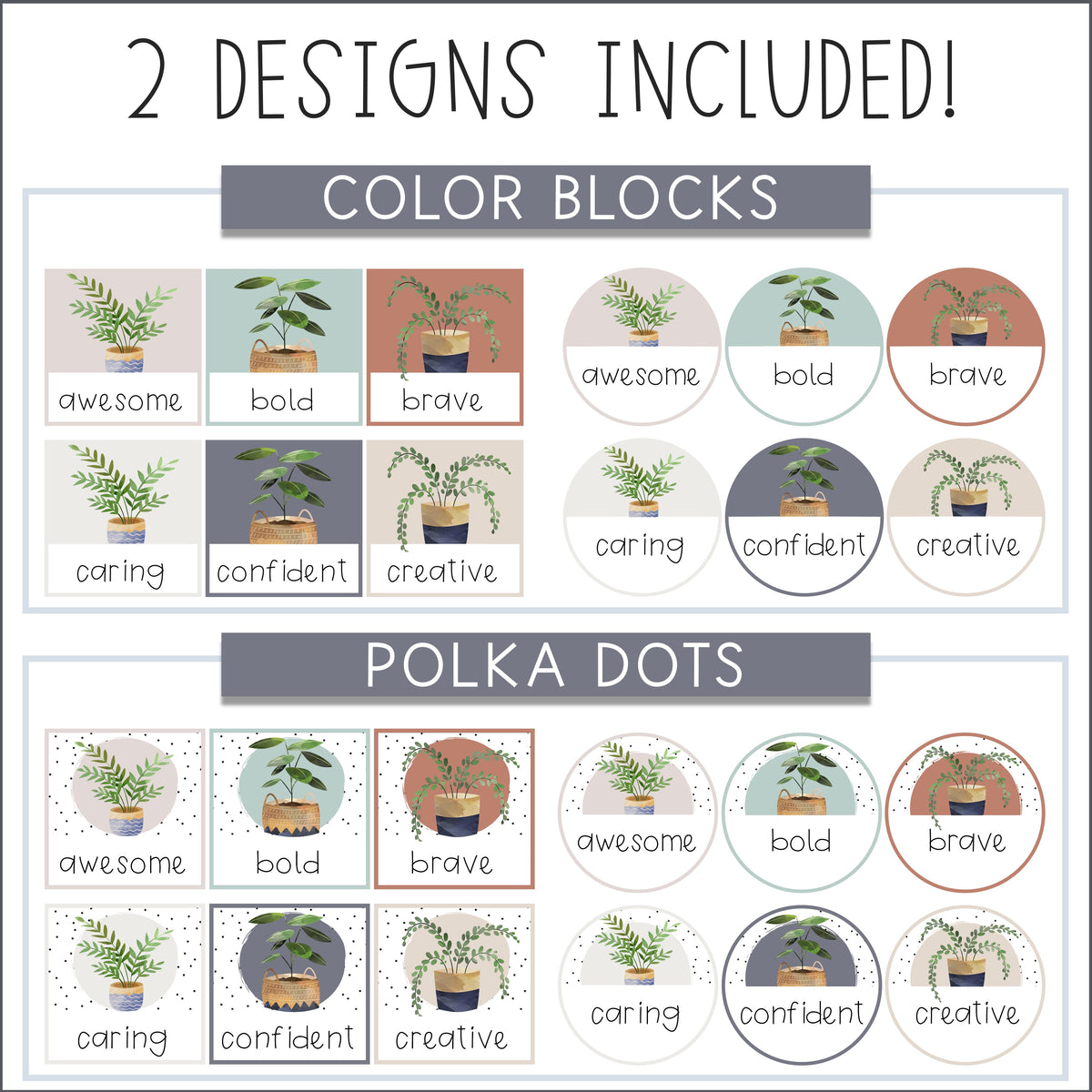 Modern Boho Affirmation Station – Heart of the Class