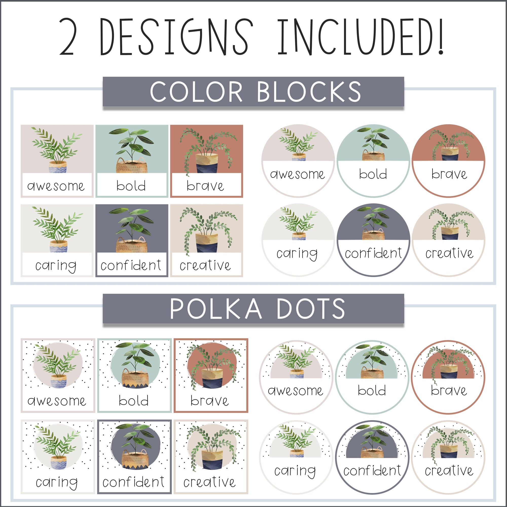 Modern Boho Affirmation Station – Heart of the Class