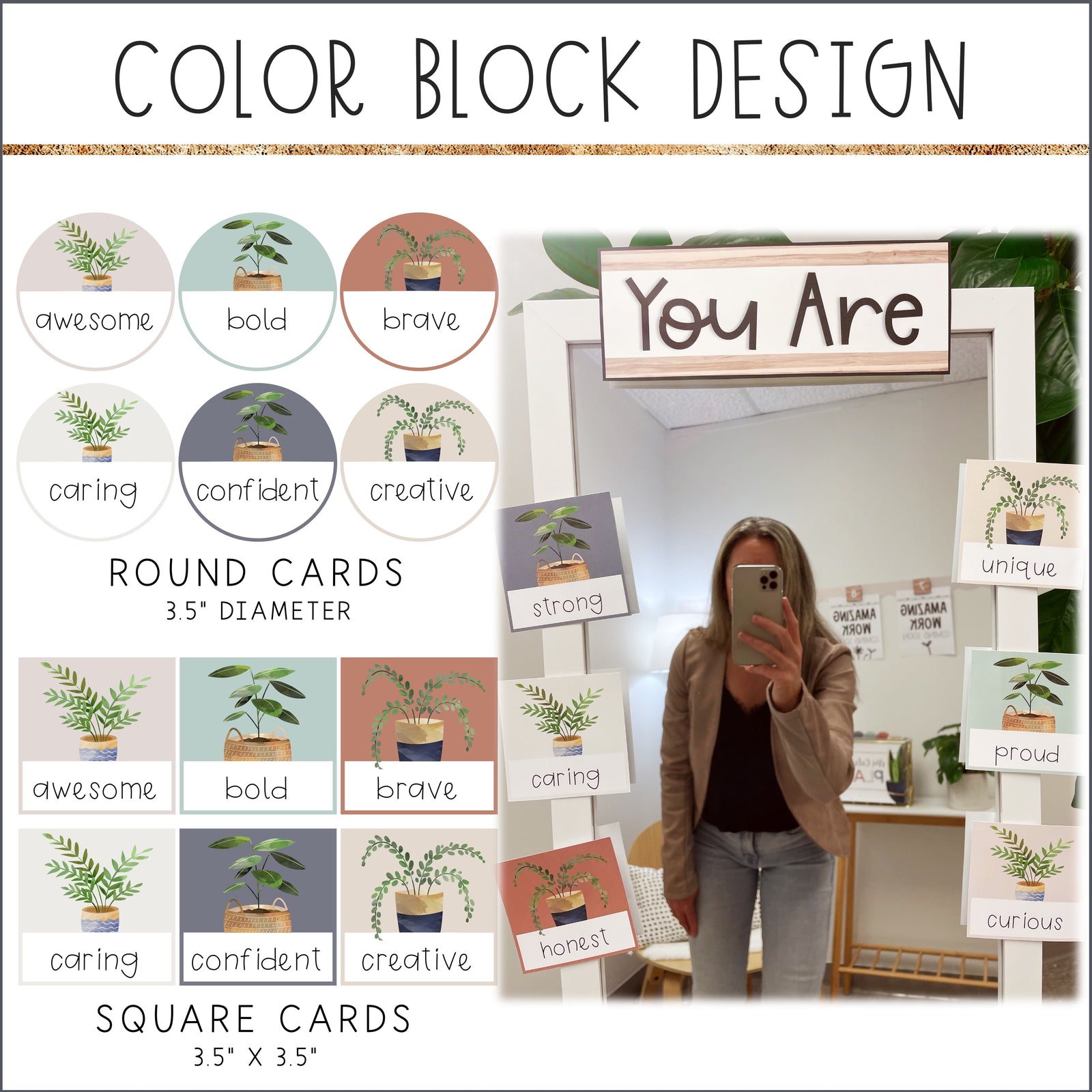Modern Boho Affirmation Station – Heart of the Class