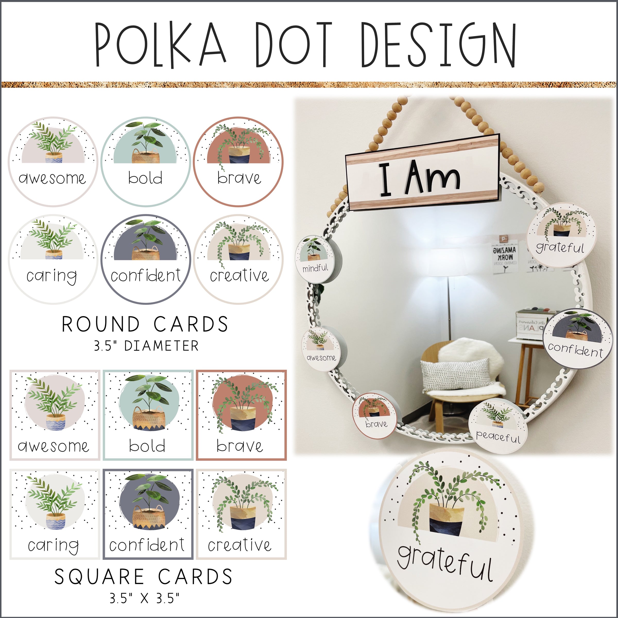 Modern Boho Affirmation Station – Heart of the Class