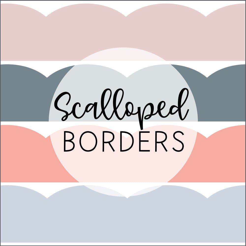 Boho Rainbow Printable Borders – Heart of the Class