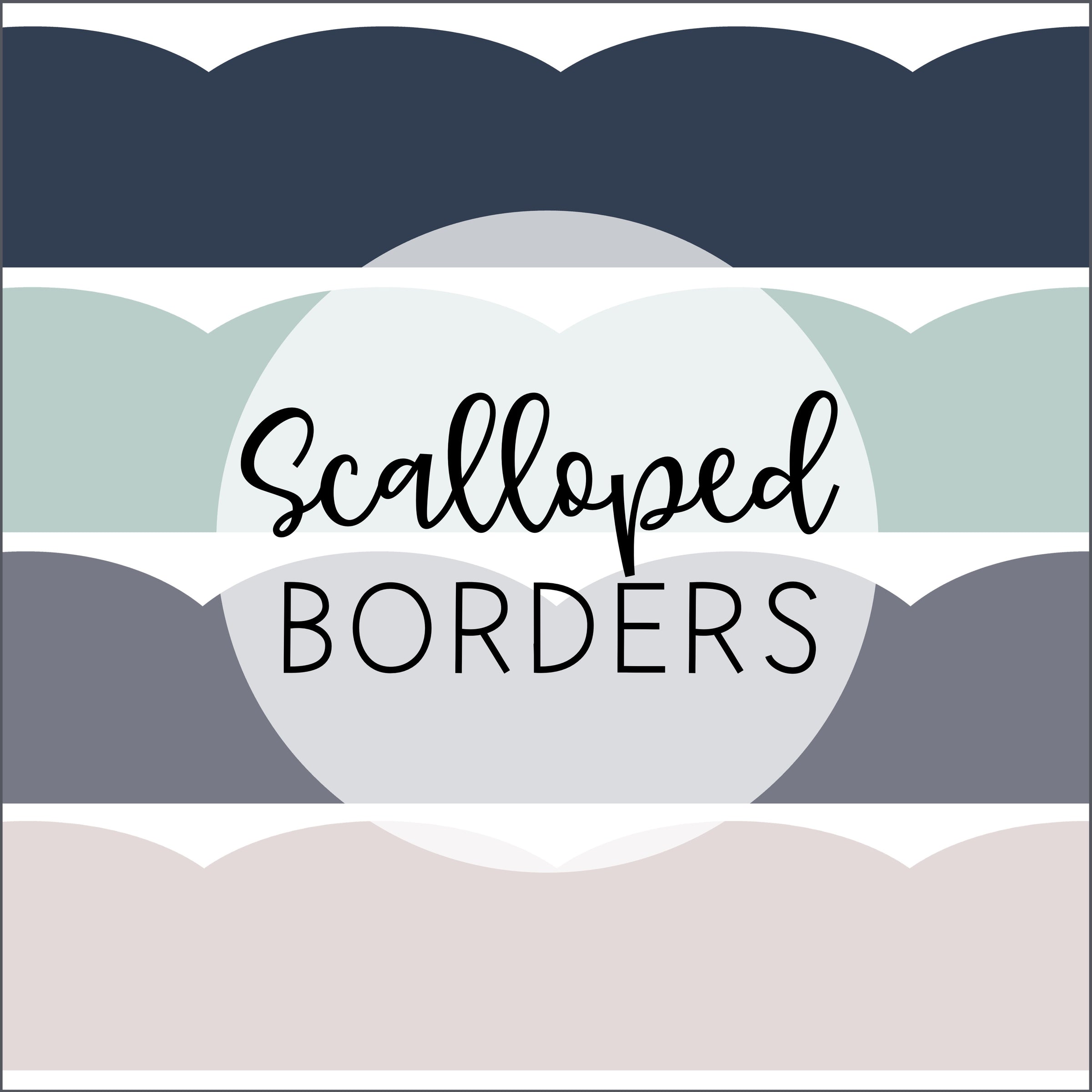 Modern Boho Printable Borders – Heart of the Class